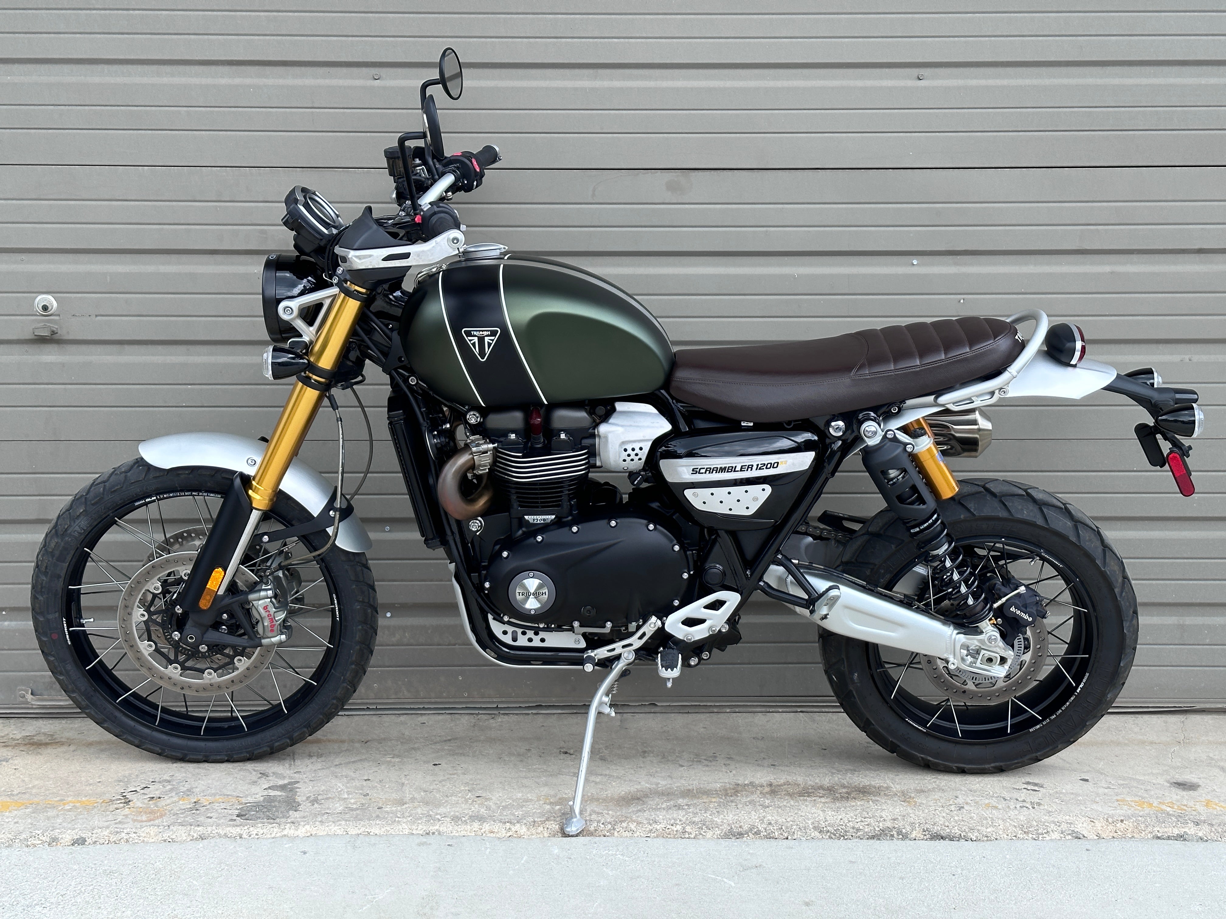 Triumph Scrambler 2022 Green