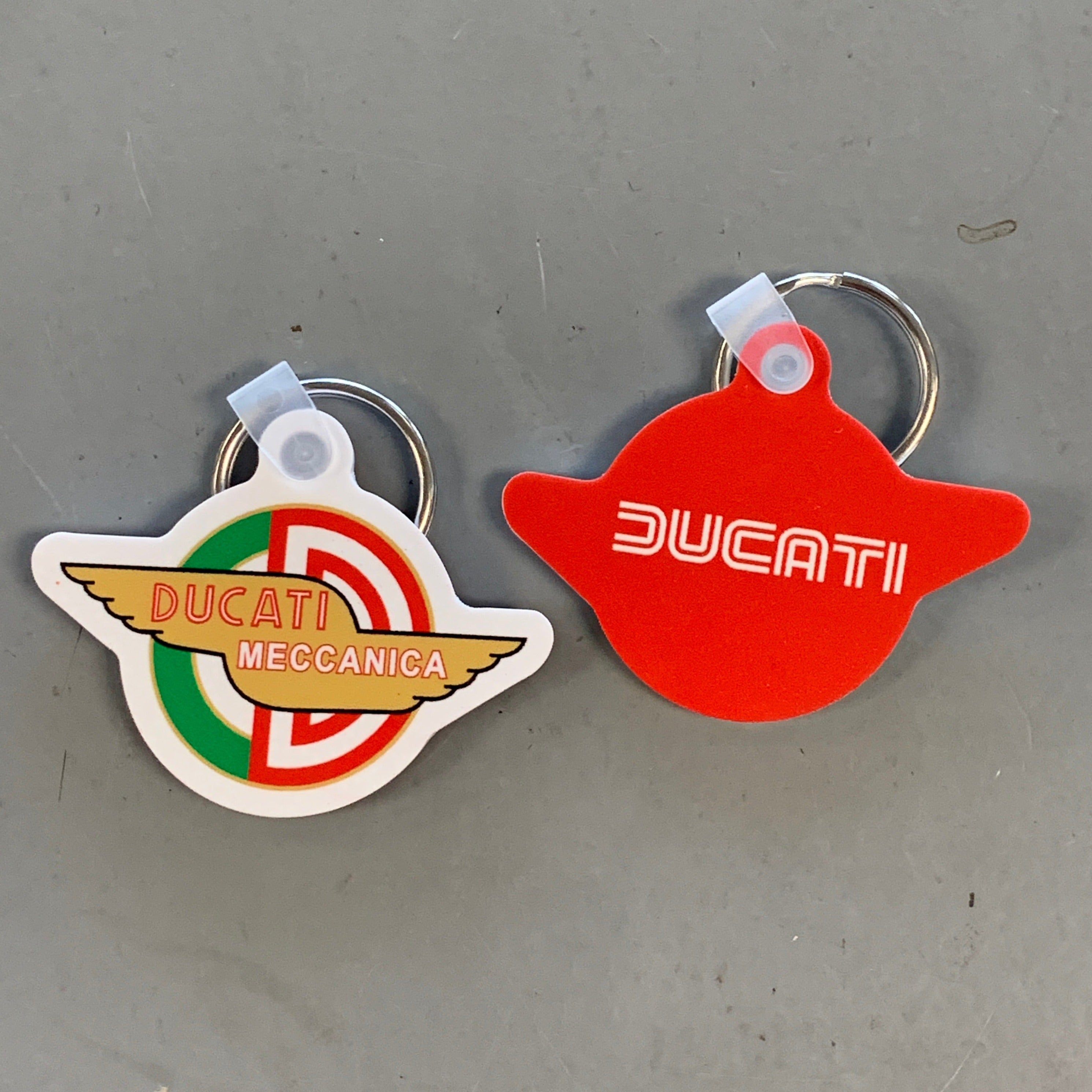 Keychain - Ducati Logo 60's