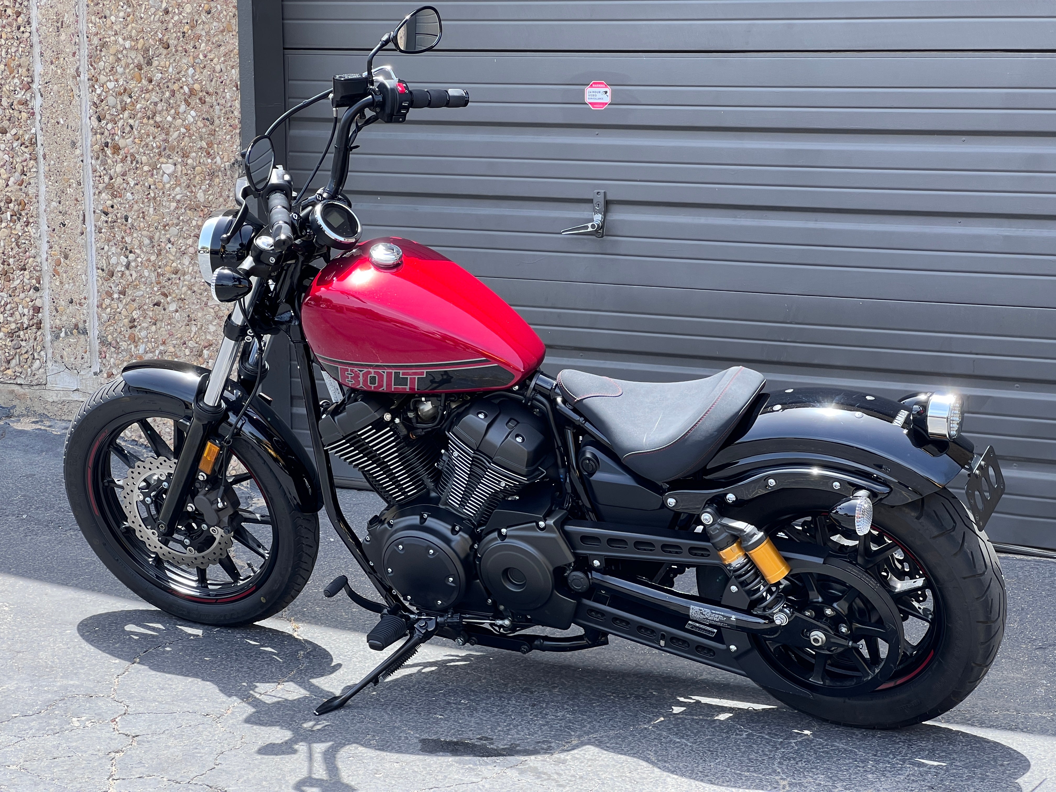 Yamaha Bolt Custom Handlebars
