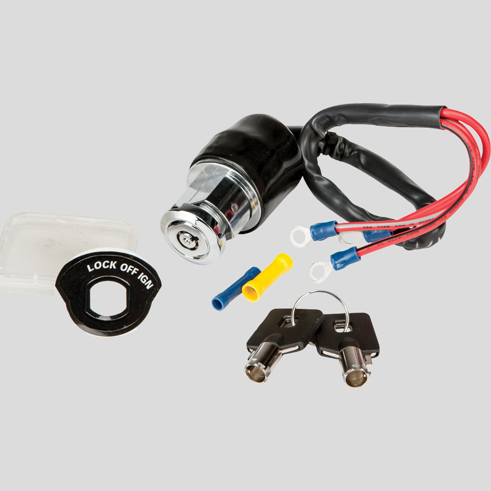 Ignition Switch, 3 Position - Round